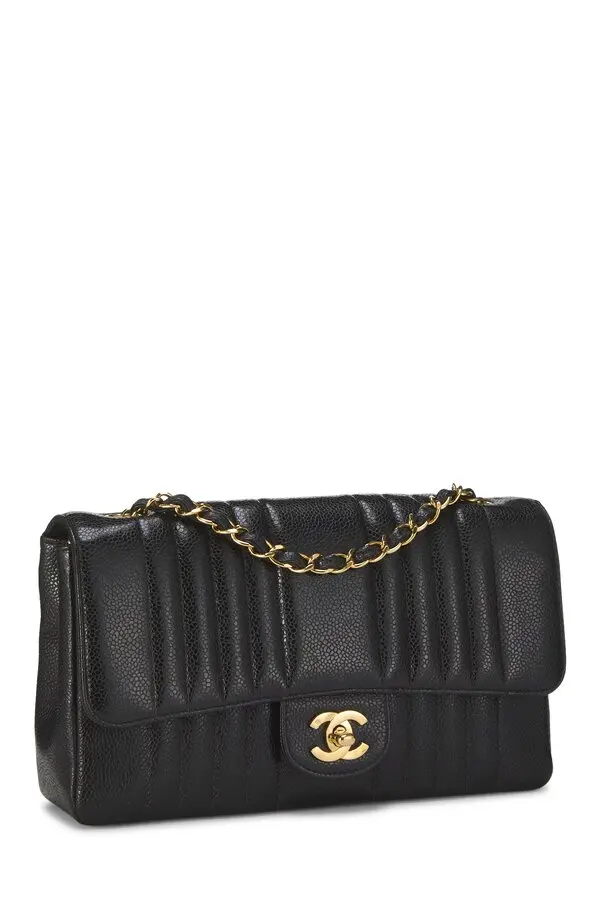 Chanel Caviar Vertical Flap Medium