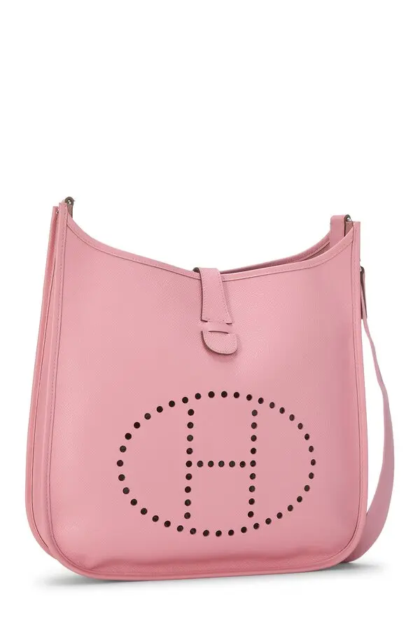 Hermès Epsom Evelyne Iii Shoulder Bag - Pink