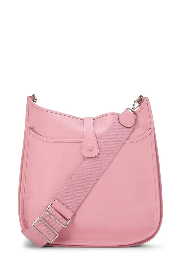 Hermès Epsom Evelyne Iii Shoulder Bag - Pink