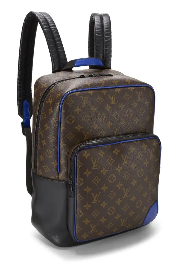 LOUIS VUITTON Monogram Canvas Macassar Dean Backpack