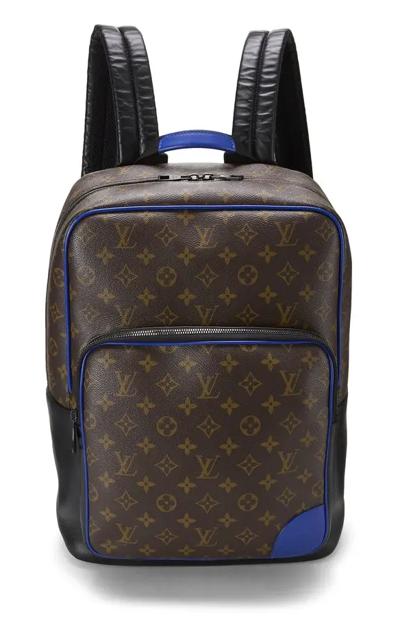 LOUIS VUITTON Monogram Canvas Macassar Dean Backpack - Brown