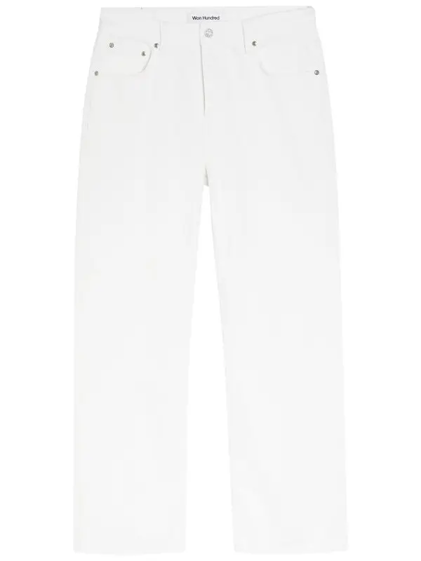 WON HUNDRED Genoa Relaxed Straight-leg Denim Jeans
