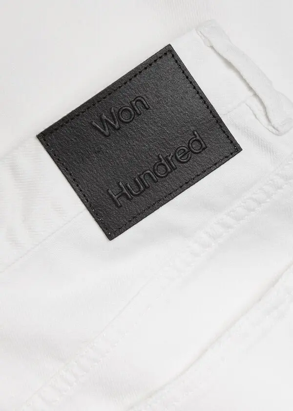 WON HUNDRED Genoa Relaxed Straight-leg Denim Jeans