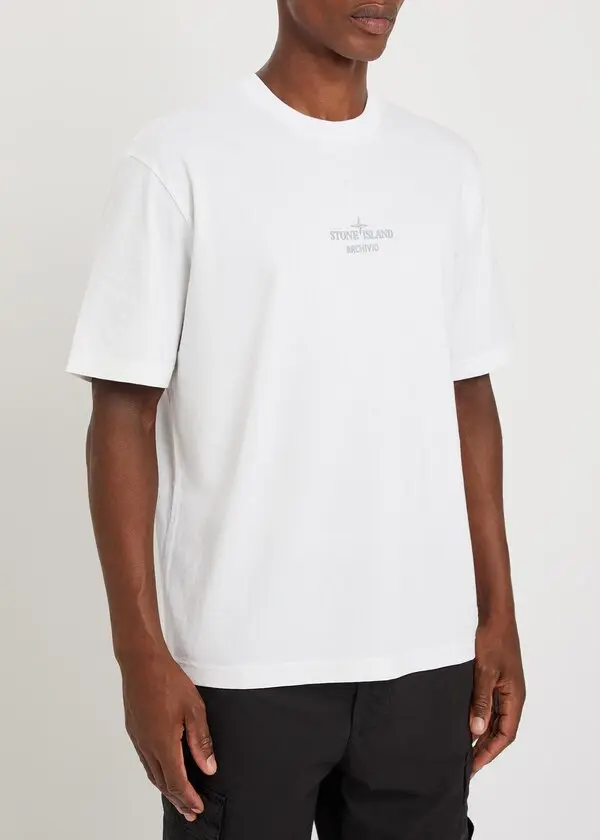 Stone Island Archivio Logo Cotton T-shirt
