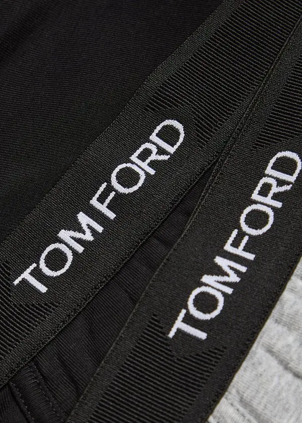 TOM FORD Logo Stretch-cotton Boxer Briefs