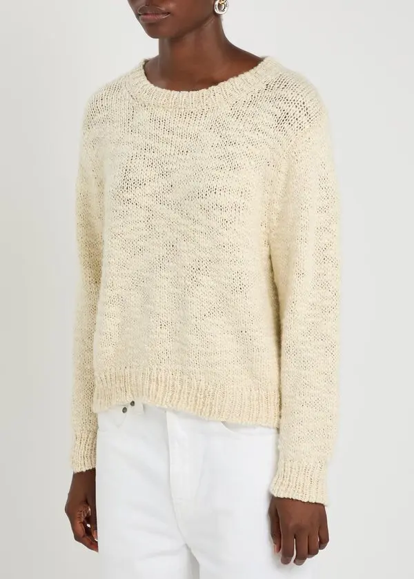 Suzie Kondi Kismet Slubbed Cashmere Jumper