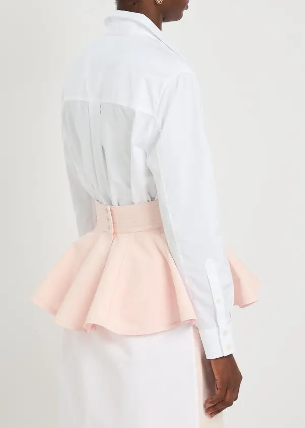 Alaïa Peplum Denim Belt