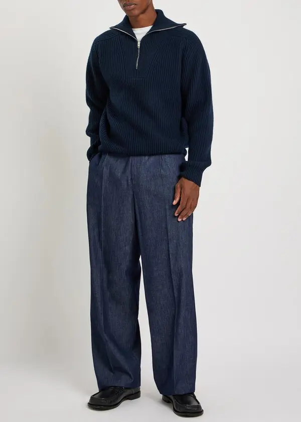 JIL SANDER Straight-leg Denim Trousers