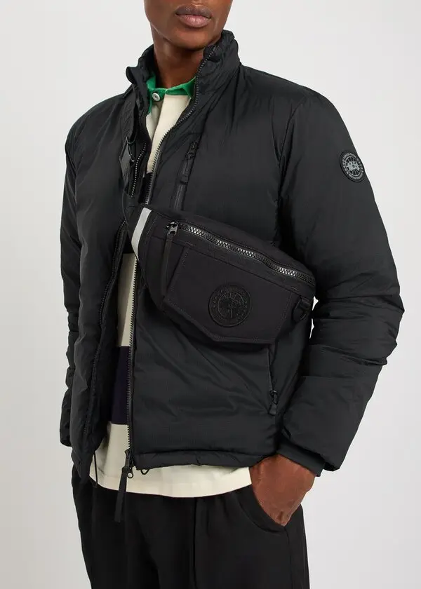 Canada Goose Logo-appliquéd Nylon Belt Bag
