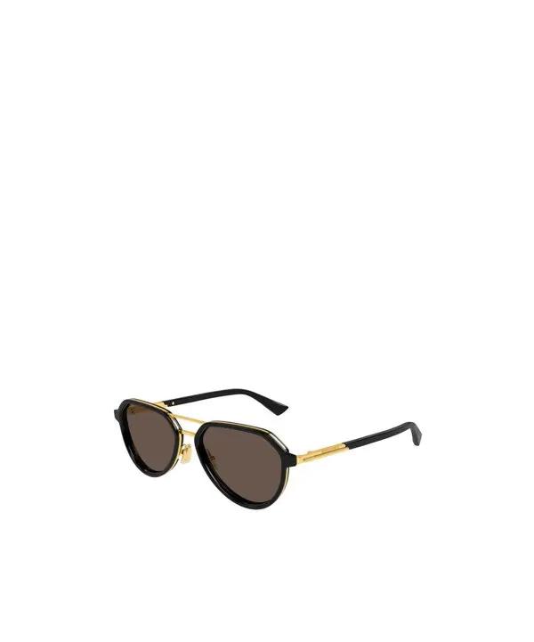 Bottega Veneta Geometric Frame Sunglasses