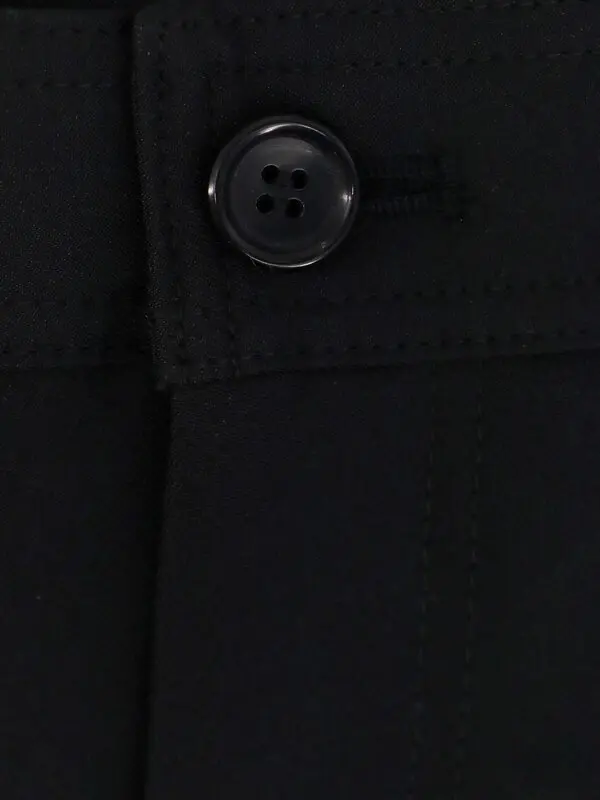 Comme Des Garçons Strap-detailed Bermuda Shorts