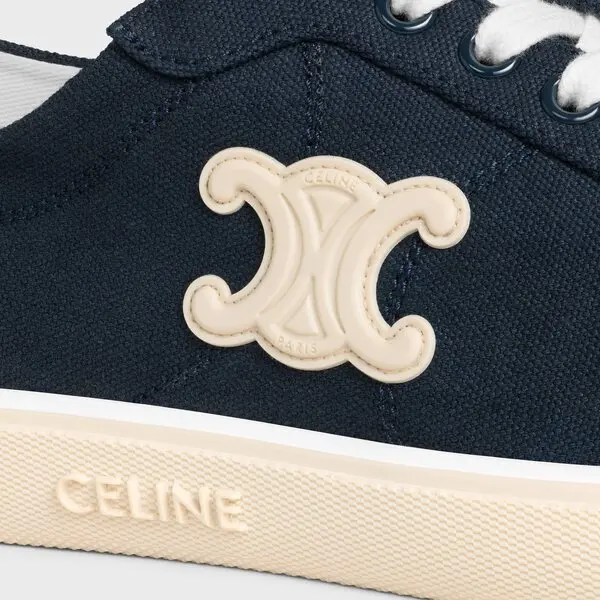 Celine Alan Sneaker With Triomphe In Canvas