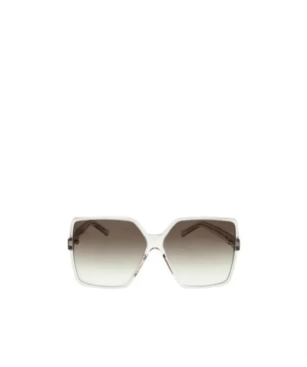 Saint Laurent Sl 232 Betty Square Sunglasses - White