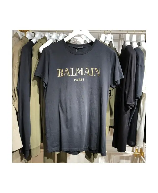 Balmain Logo Printed T-shirt