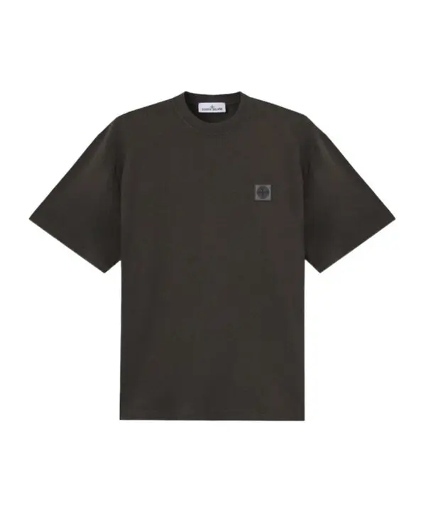 Stone Island Logo-patch T-shirt - Black