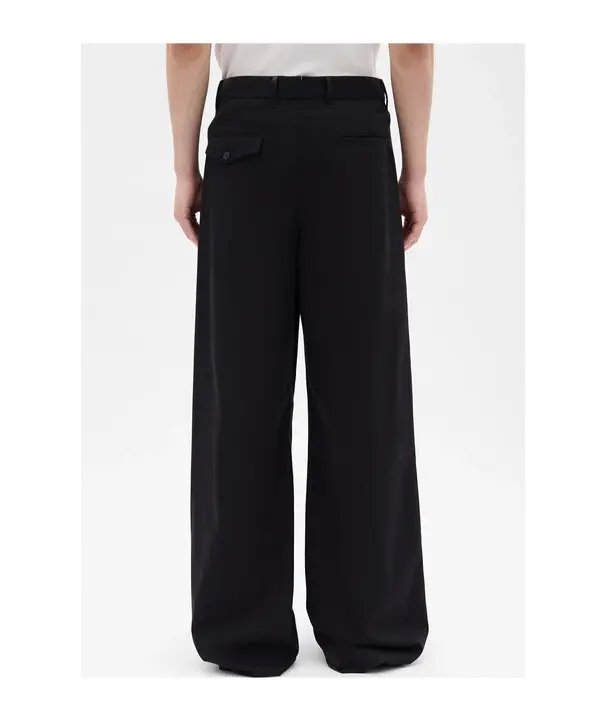 ANN DEMEULEMEESTER Botel Pleated Trousers