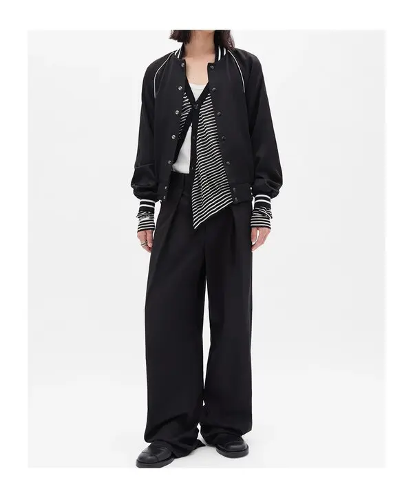 ANN DEMEULEMEESTER Botel Pleated Trousers