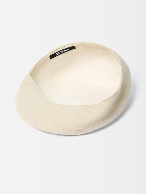 Jacquemus Valérie Logo Embroidered Beret