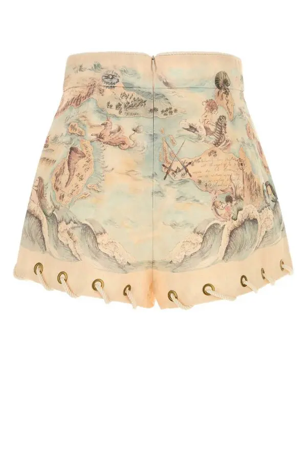 Zimmermann Printed Shorts