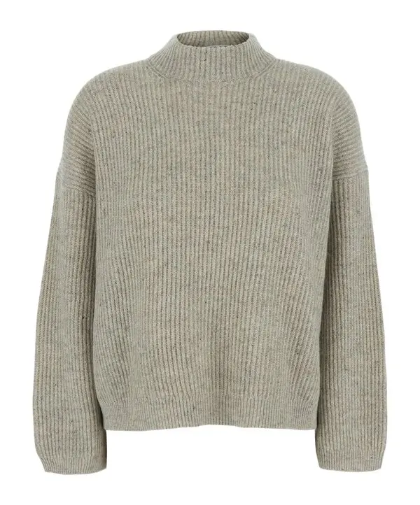 Brunello Cucinelli Lurex Ribbed Knitted Sweater