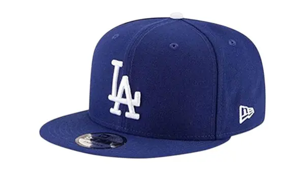New Era 9fifty Hat Los Angeles Dodgers Basic Snapback Adjustable Royal Cap