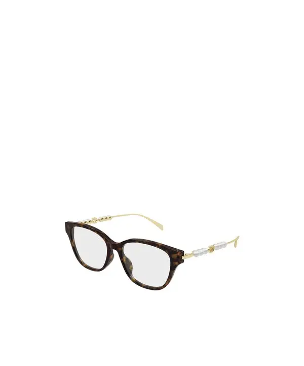 Gucci Embellished Square Frame Glasses