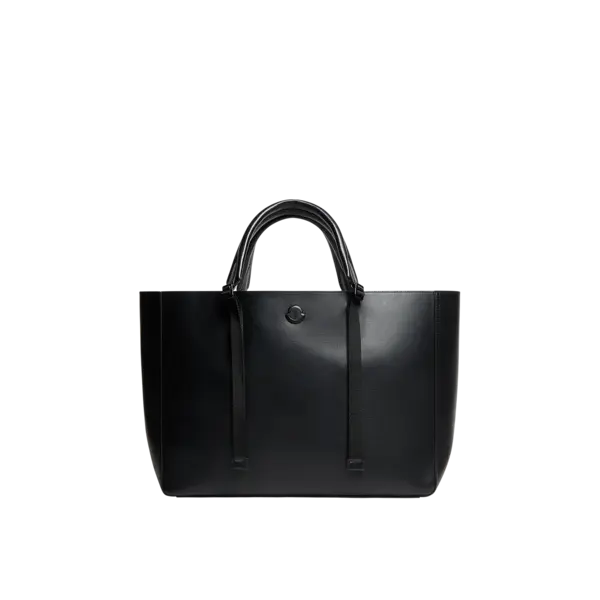 Moncler Carlo Leather Tote Bag