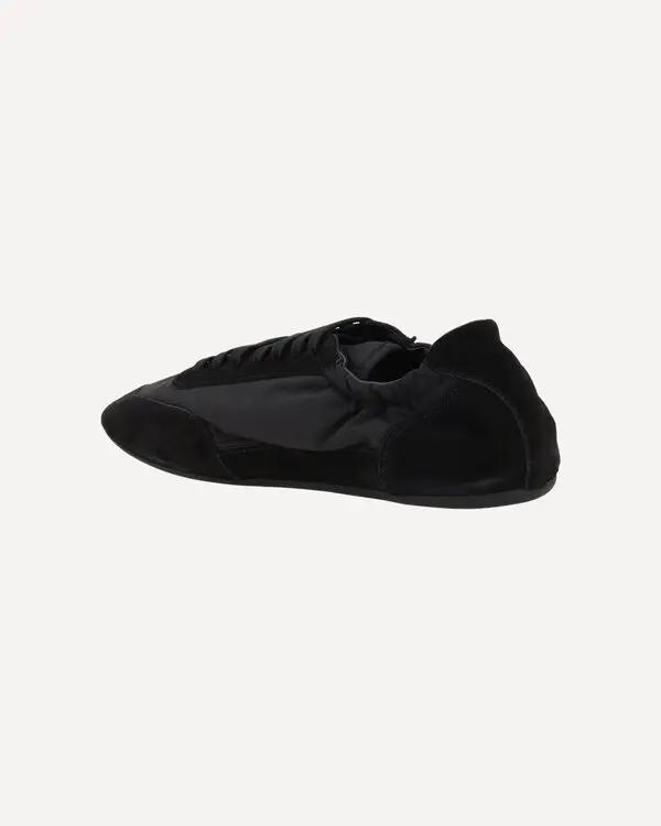 Prada Re-nylon And Suede Collapse Sneakers