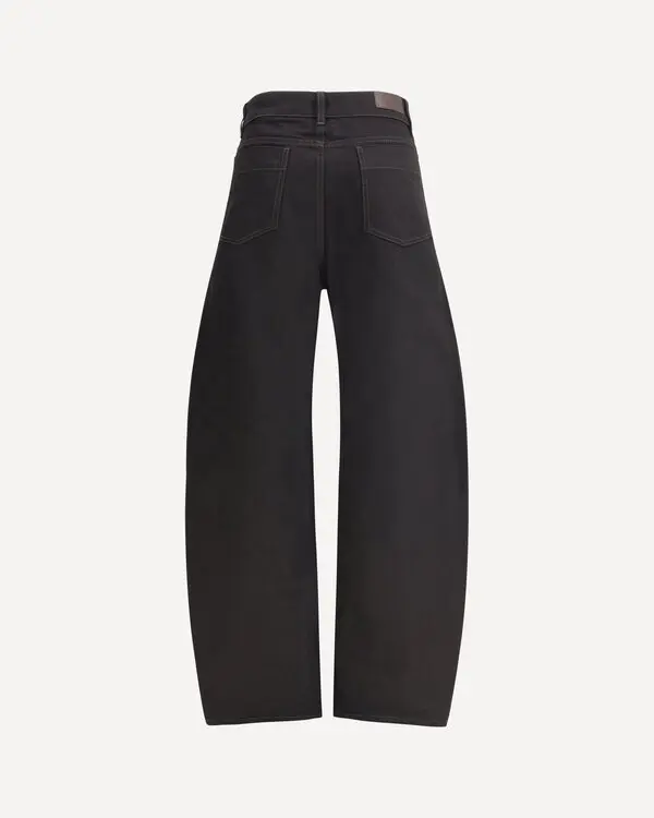 LEMAIRE Barrel Pants - Black
