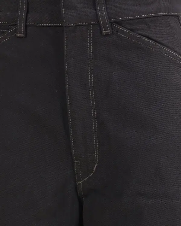 LEMAIRE Barrel Pants - Black