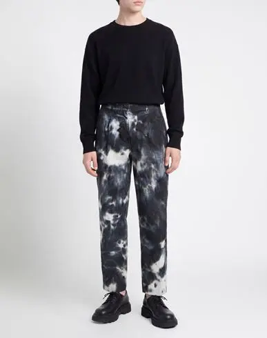 WHITE SAND Pants Slate Size Cotton, Linen, Elastane