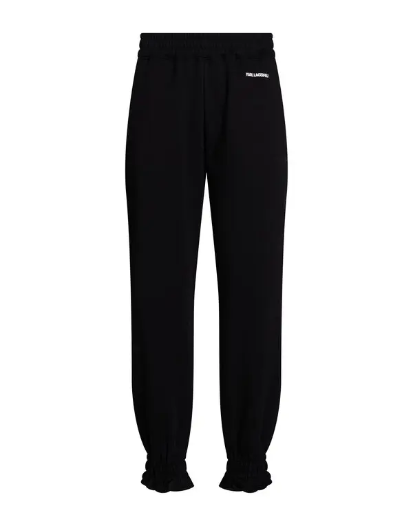 Karl Lagerfeld Organic Cotton French Terry Track Pants