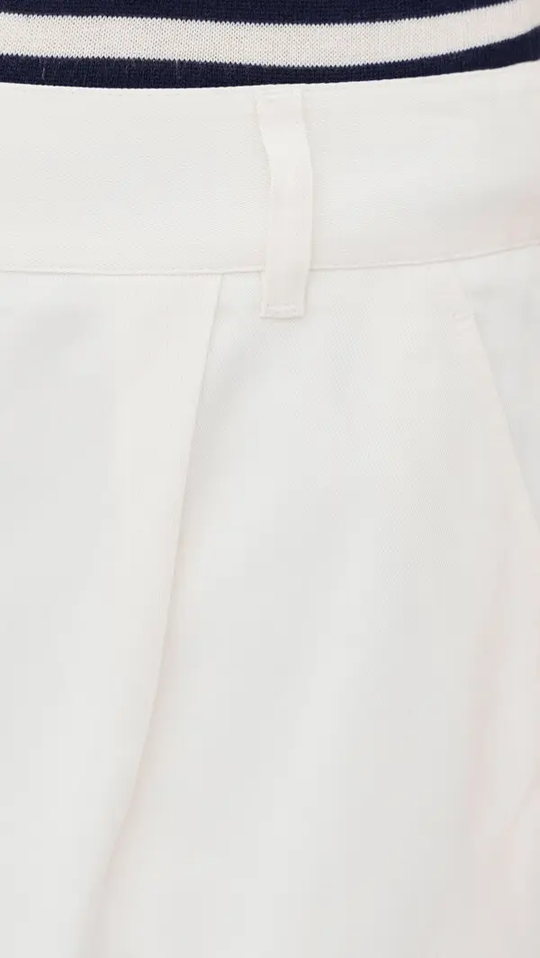 ROWING BLAZERS Linen Tencel Blend Bermuda Trousers