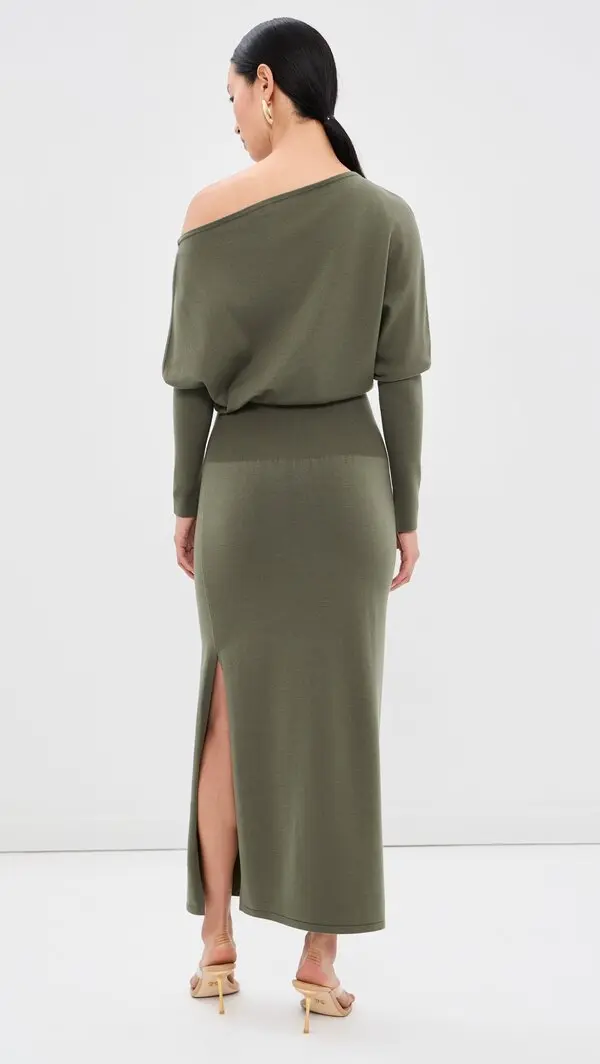 Simkhai Janese Off Shoulder Knit Dress