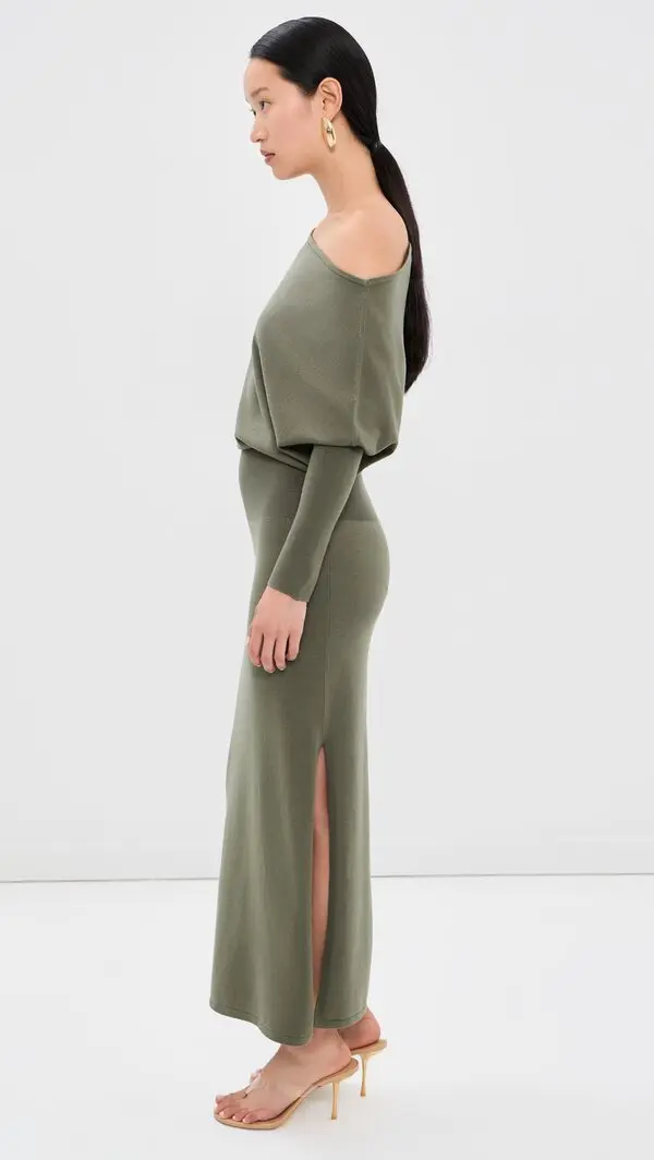 Simkhai Janese Off Shoulder Knit Dress
