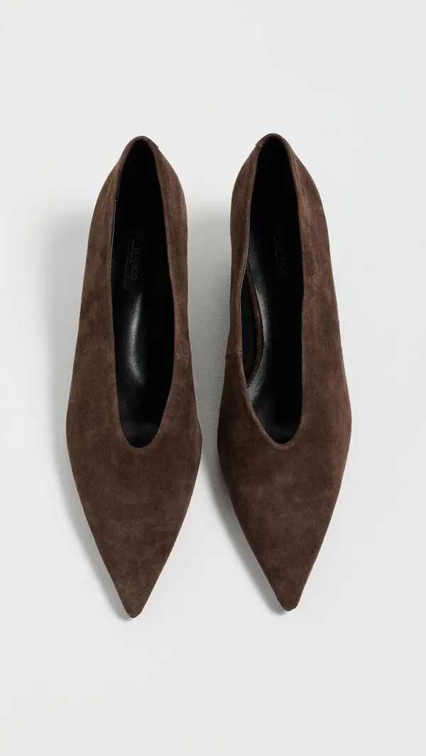 TONY BIANCO Cherry Kitten Heel Pumps