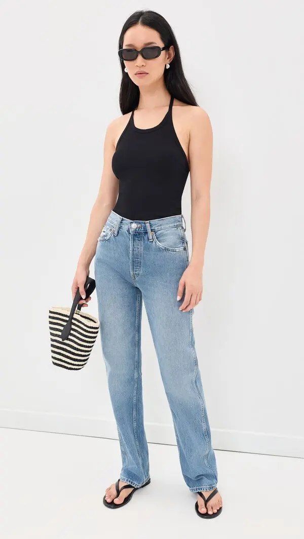 RE/DONE Sylvie Halter Top