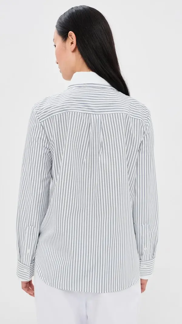 TWP Double Layer Boyfriend Shirt