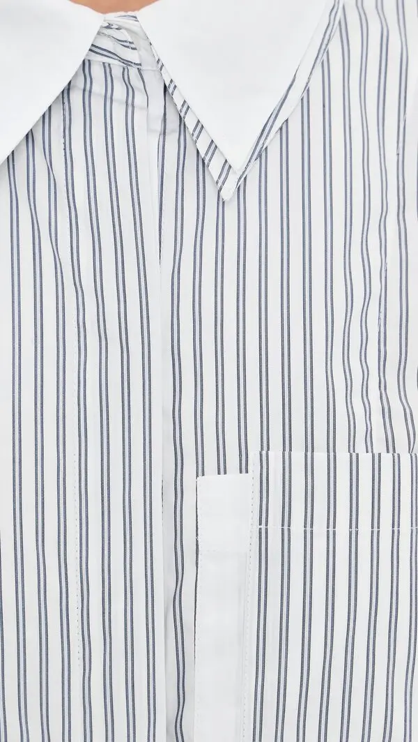 TWP Double Layer Boyfriend Shirt