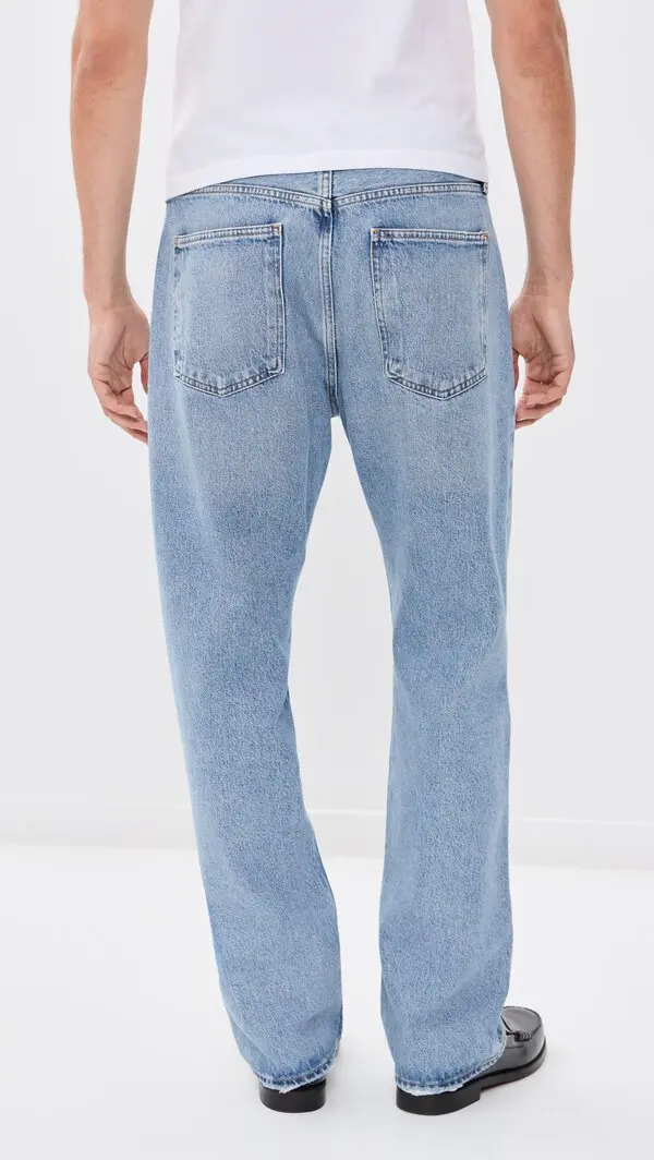 AGOLDE Relaxed Straight Leg Jeans - Force