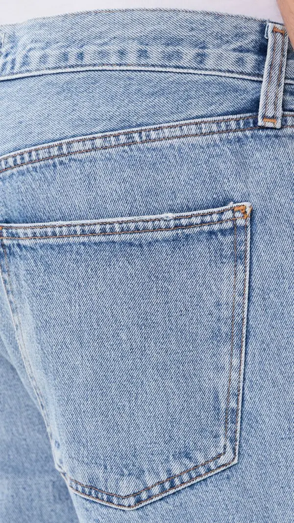 AGOLDE Relaxed Straight Leg Jeans - Force