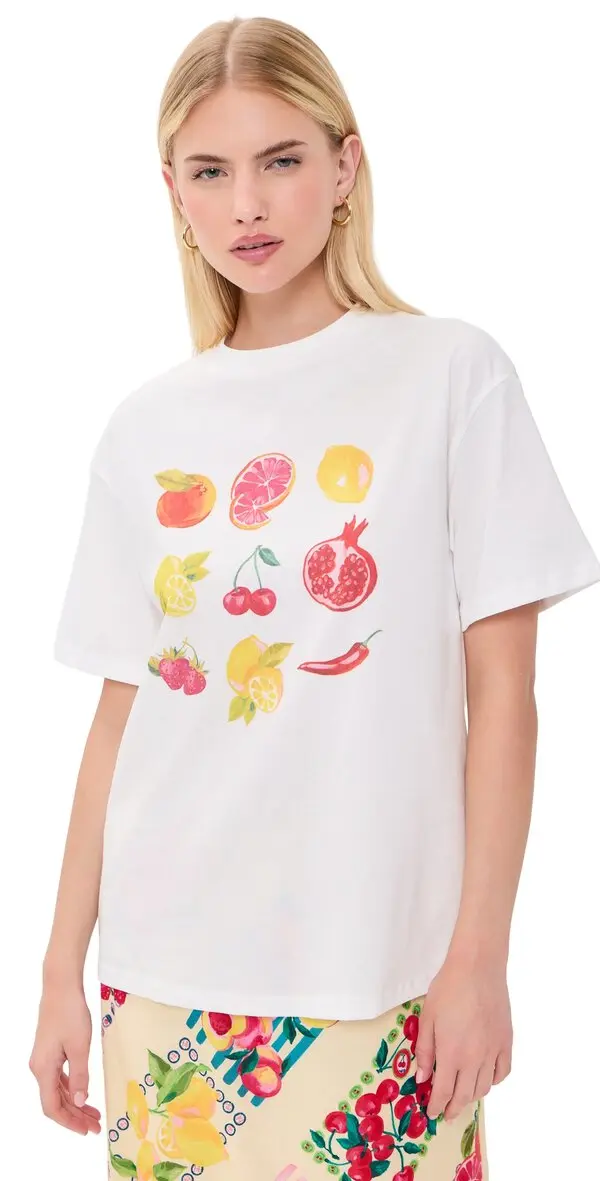 NEVER FULLY DRESSED Fruit T-shirt
