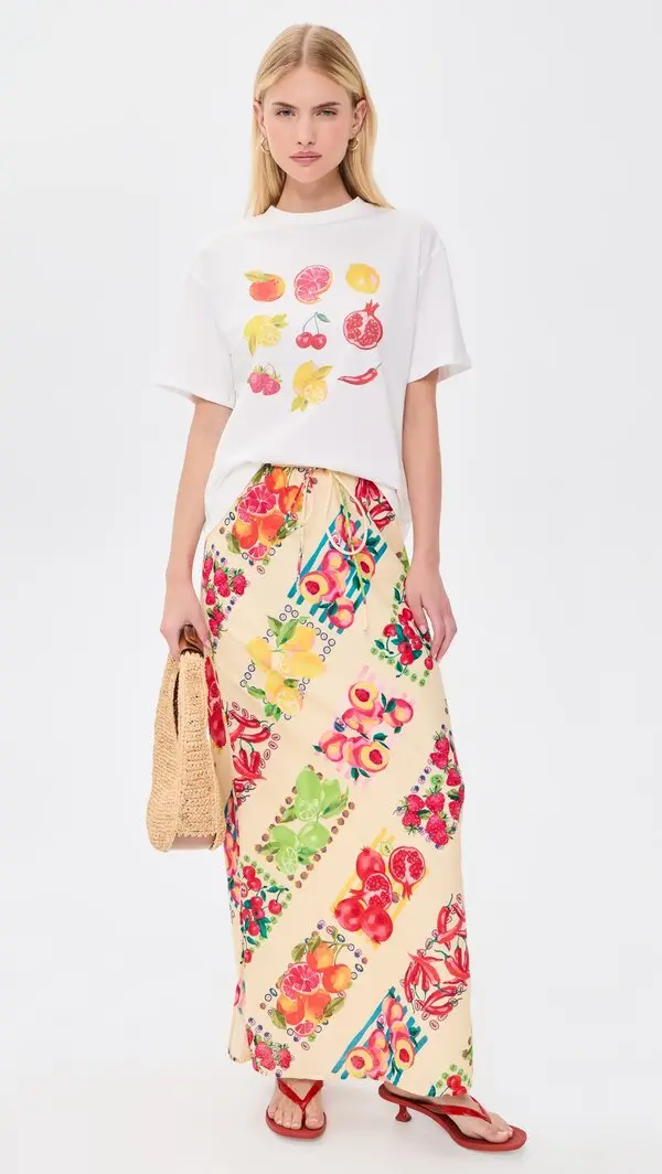 NEVER FULLY DRESSED Fruit T-shirt