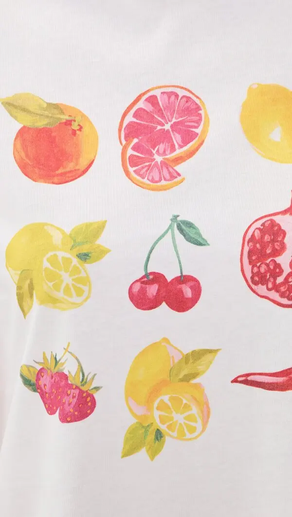 NEVER FULLY DRESSED Fruit T-shirt