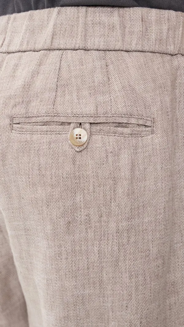 Frescobol Carioca Oscar Linen Chino Pants