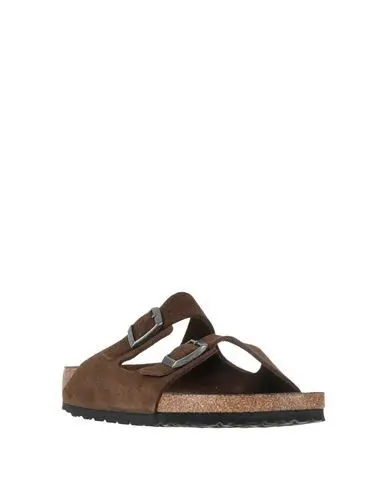 BIRKENSTOCK Sandals Chocolate Size Leather