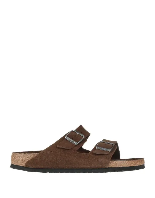 BIRKENSTOCK Sandals Chocolate Size Leather