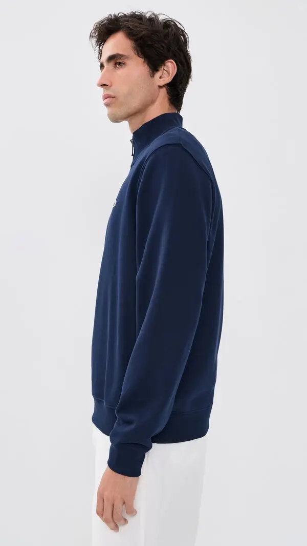 Lacoste Zip Up Sweatshirt