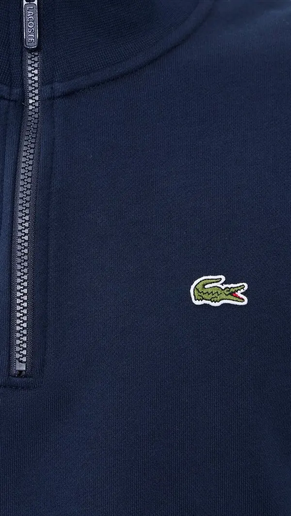 Lacoste Zip Up Sweatshirt