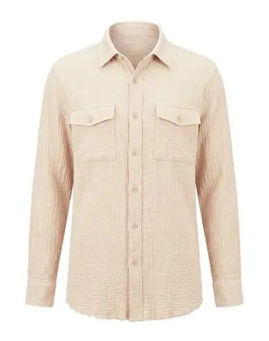 Xirena Shirt Size Cotton - Beige